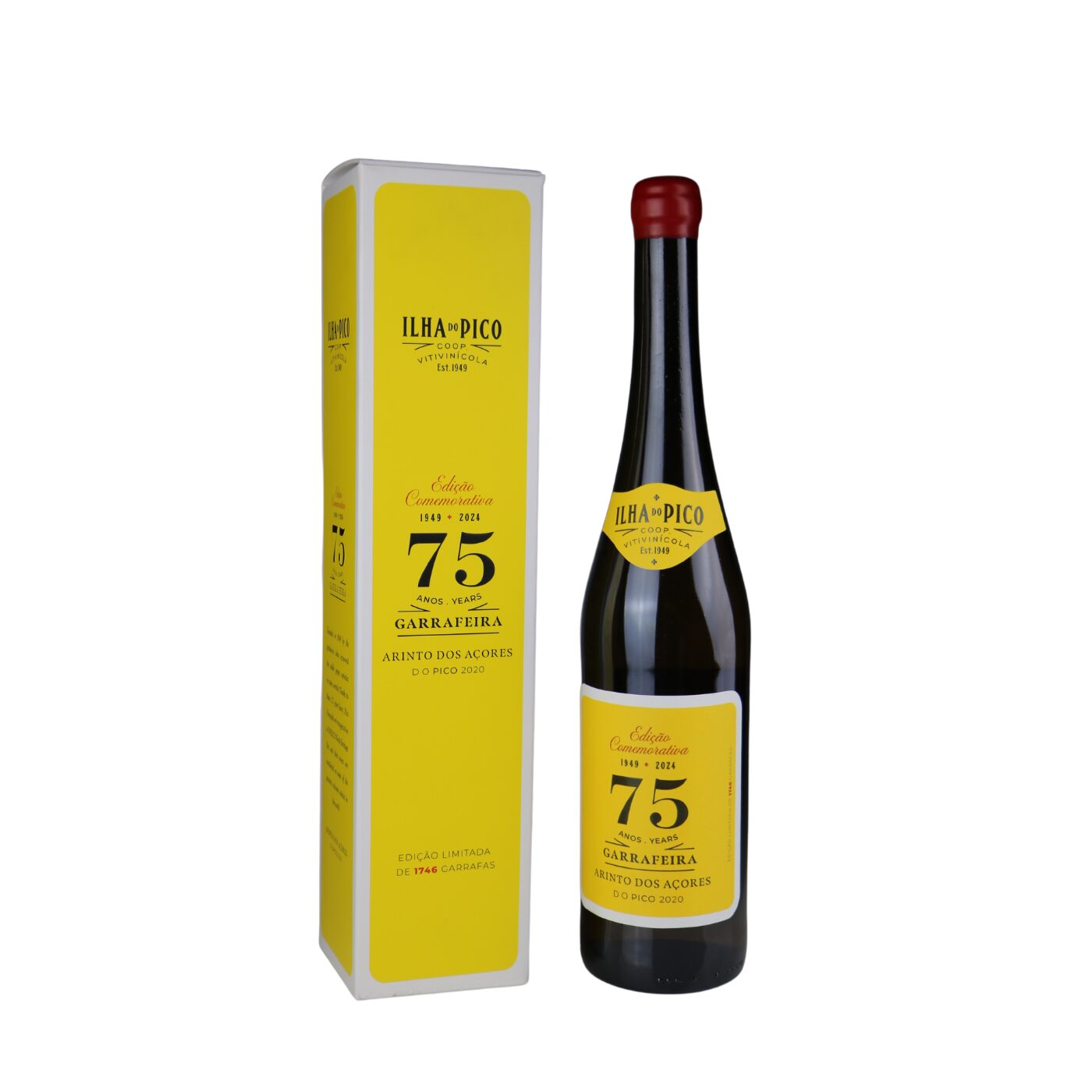 Vinho Pico Wines Arinto 75 Anos Garrafeira Branco 2020 - Garrafeira Pepe